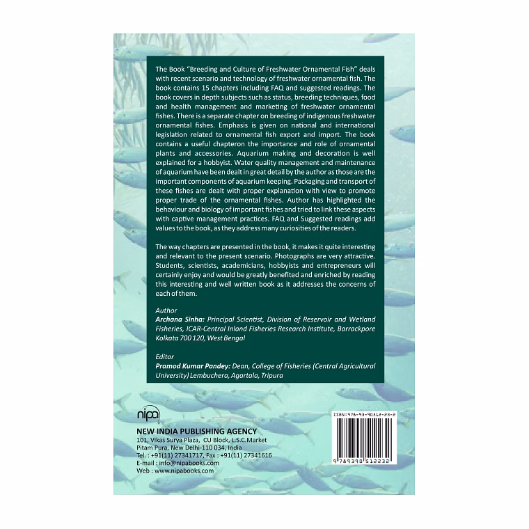 NIPA Breeding and Culture of Freshwater Ornamental Fish (Hardback ...