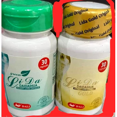 Lida Green Weight Loss Capsules - Natural Slimming Supplement