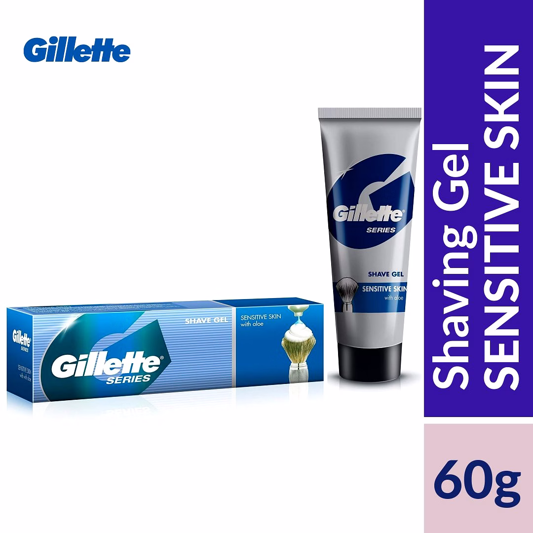 Gillette Shaving Gel - Sensitive Skin 60g, pid-5375714 - GlobalLinker