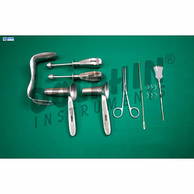 Piles Surgery Set - Surgical Tool for Precision | dolphin instruments