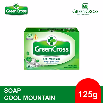 Green Cross Soap Germ Protection Cool Mountain 125g - | NCCC Online Store
