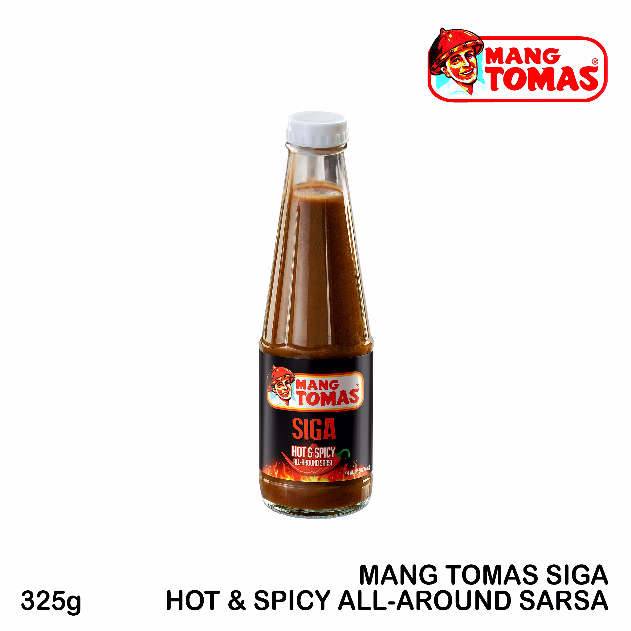Mang Tomas All Around Sarsa Hot & Spicy 325g - | NCCC Online Store