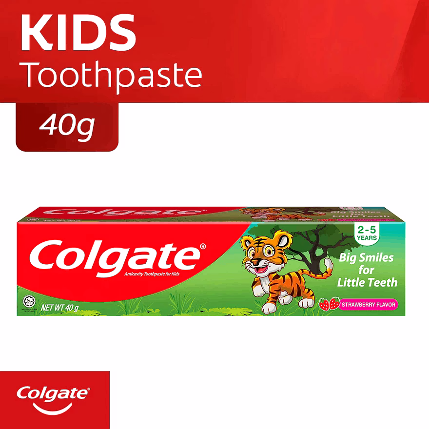 Colgate Toothpaste Tiger Kids 40g - | NCCC Online Store