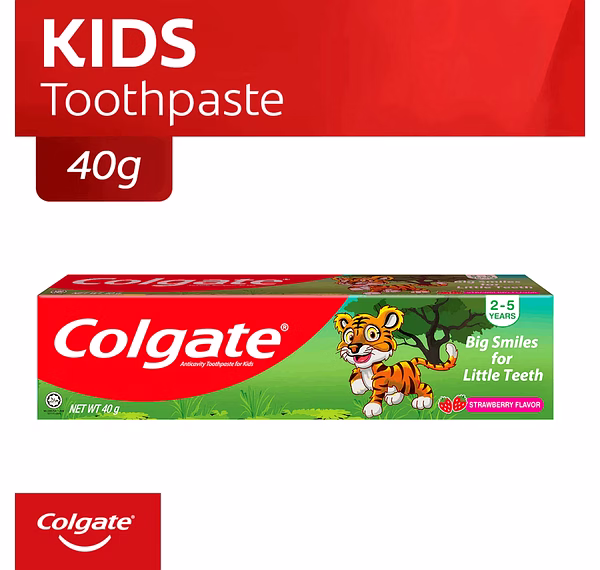 Colgate Toothpaste Tiger Kids 40g - | NCCC Online Store
