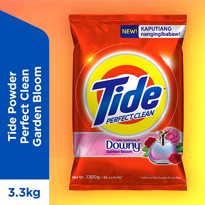 Tide Laundry Powder with Freshness of Downy Garden Bloom 3.3kg - | NCCC ...