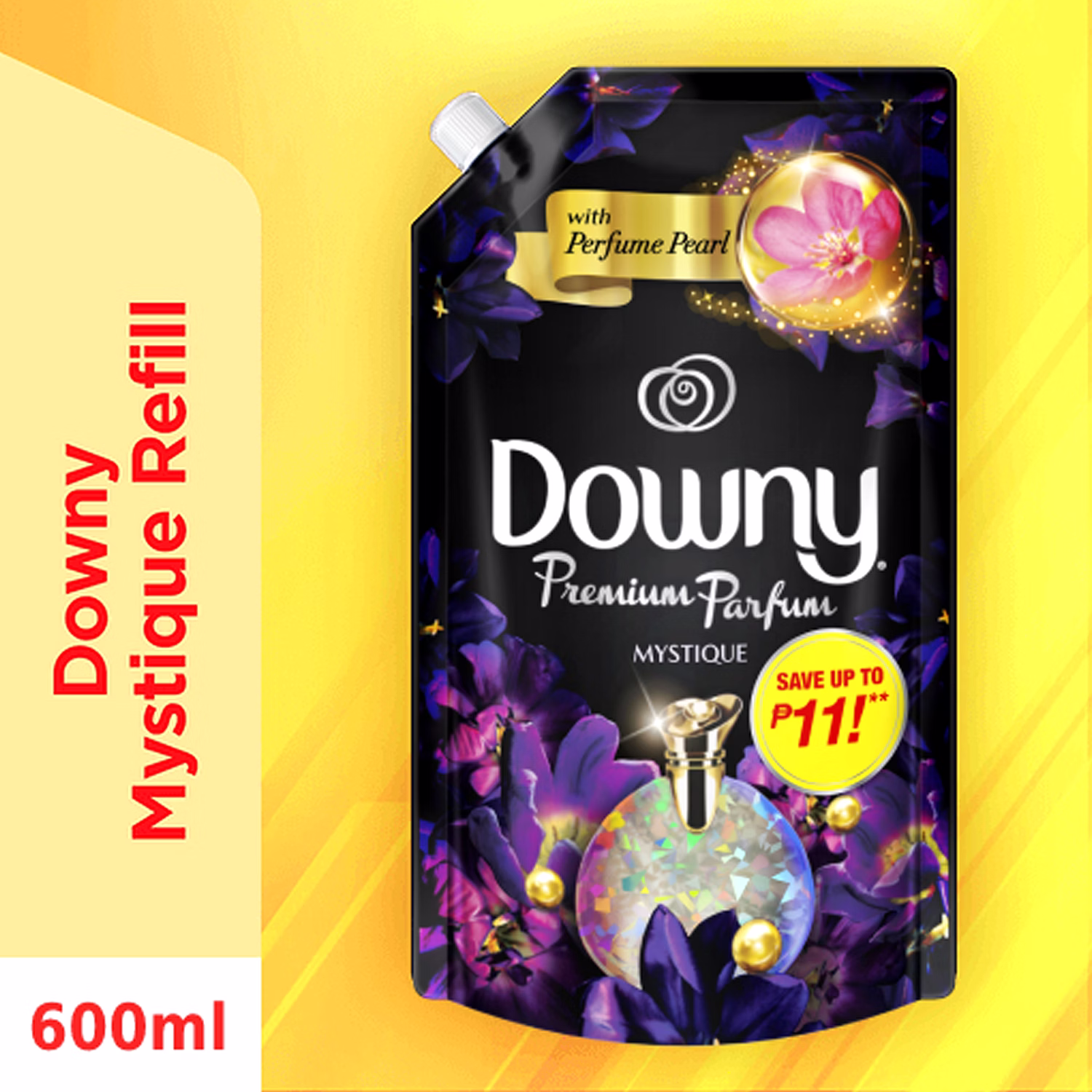 Downy Fabric Conditioner Parfum Collection Mystique Refill 600ml ...