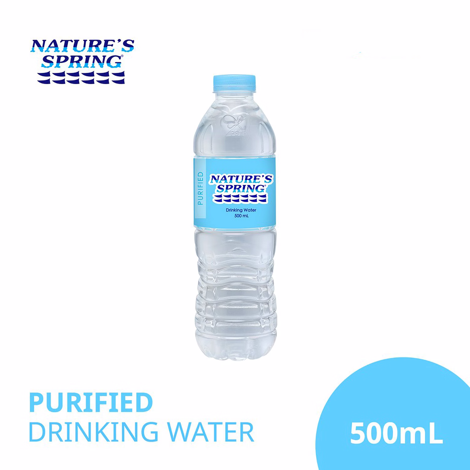 Nature's Spring Purified Drinking Water 500ml - | NCCC Online Store