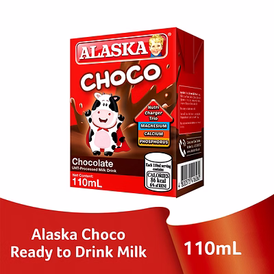Alaska Choco Chocolate Milk Drink 110ml - | NCCC Online Store