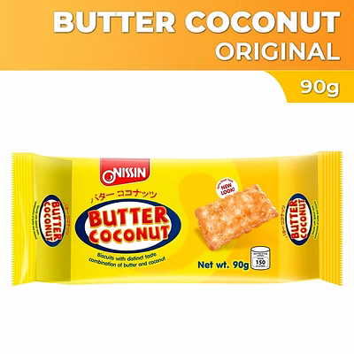 Nissin Butter Coconut Biscuits 90g - | NCCC Online Store