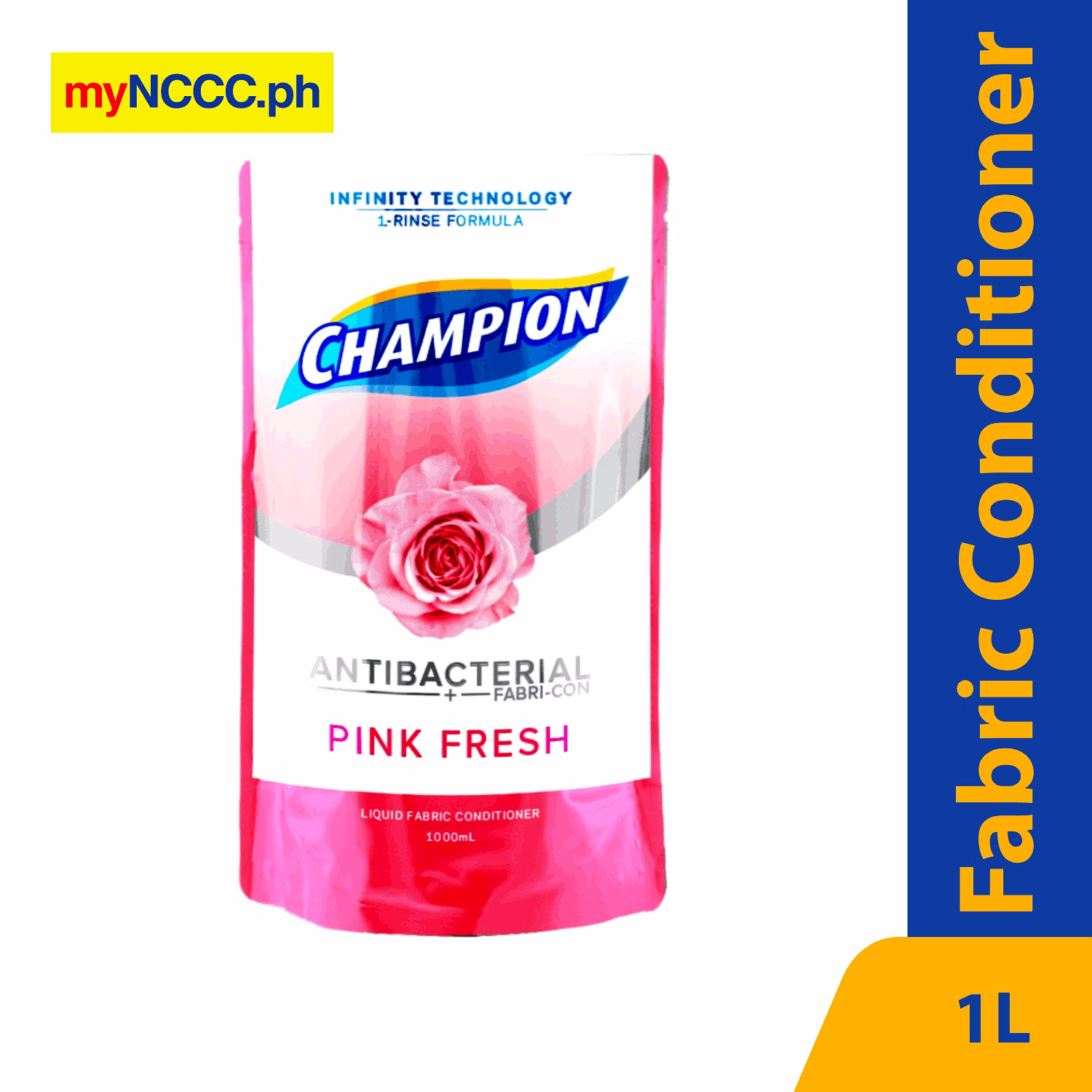 Champion Fabric Conditioner Pink Fresh 1L Sup - | NCCC Online Store