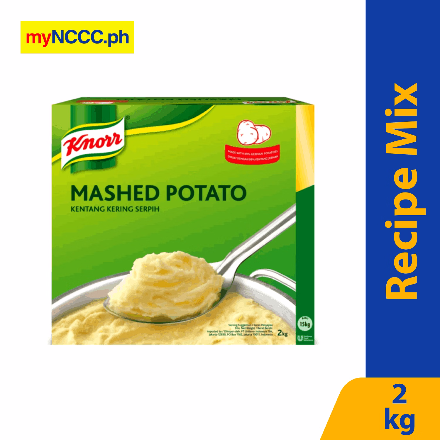 Knorr Mashed Potato 2kg Food Solution - | NCCC Online Store