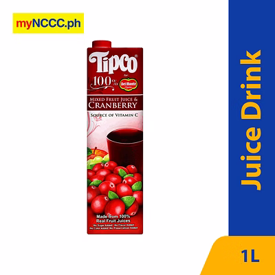 Del Monte Tipco Cranberry Juice 1L - | NCCC Online Store