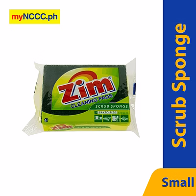 Zim Scouring Pad Scrub Sponge 75mmx100mmx30mm - | NCCC Online Store