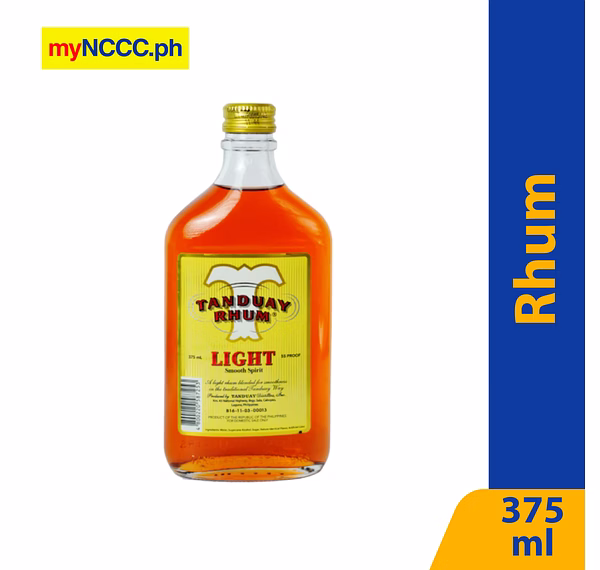 Tanduay Rhum Light 375ml - | NCCC Online Store