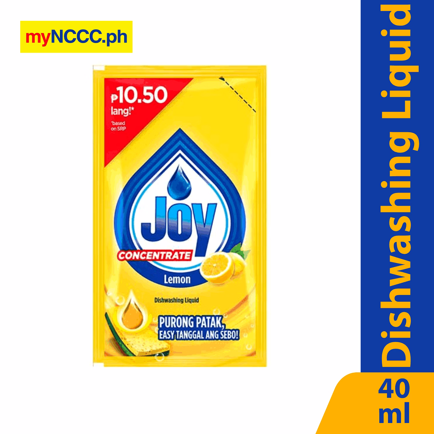 Joy Ultra Dishwashing Liquid Lemon Refill 40ml / 45ml - | NCCC Online Store