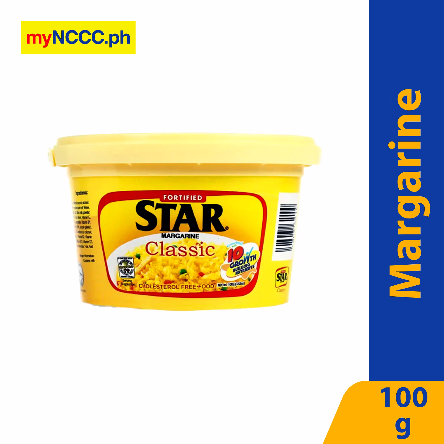 Star Margarine Fortified Classic 100g - | NCCC Online Store
