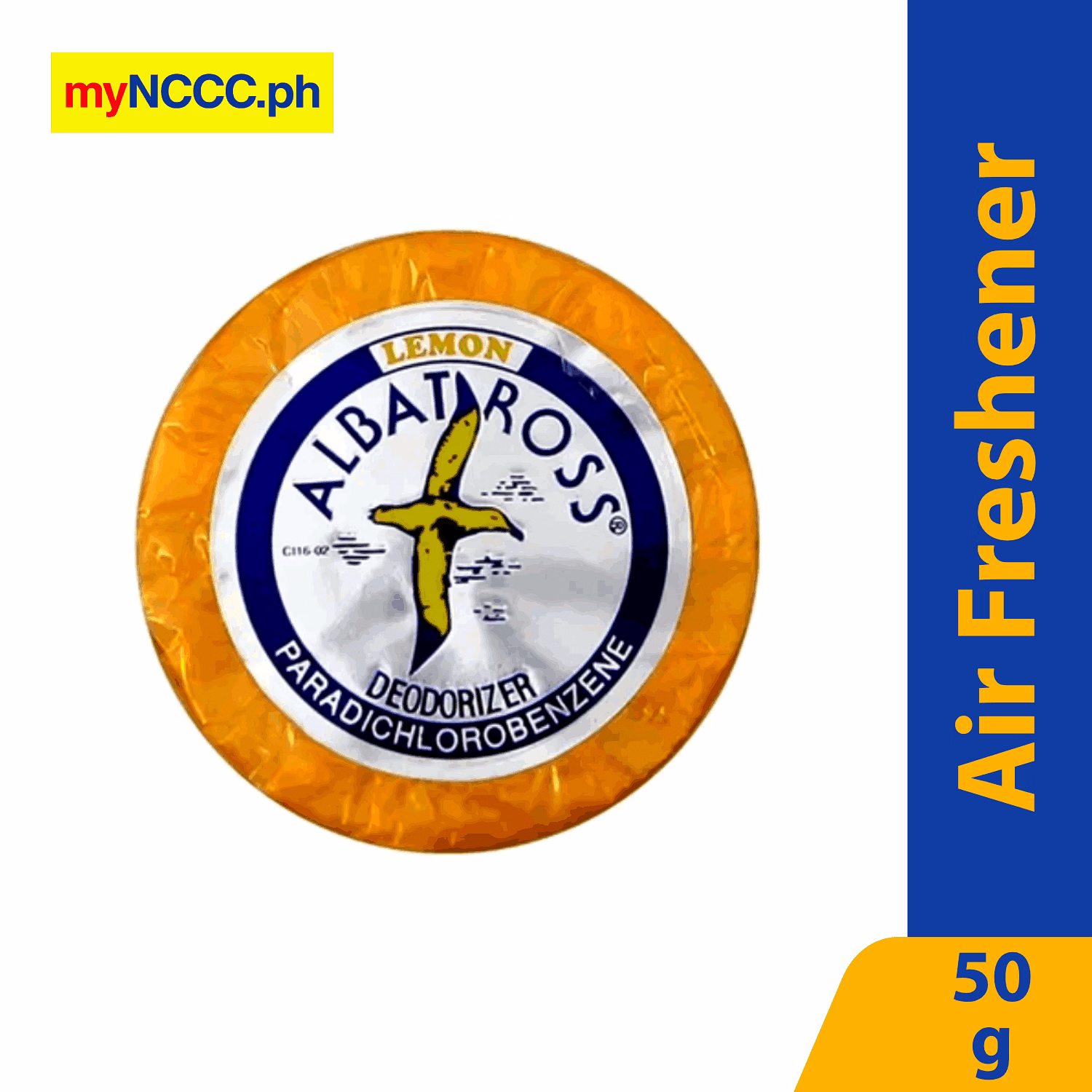 Albatross Deodorizer Lemon Refill 50g - | NCCC Online Store