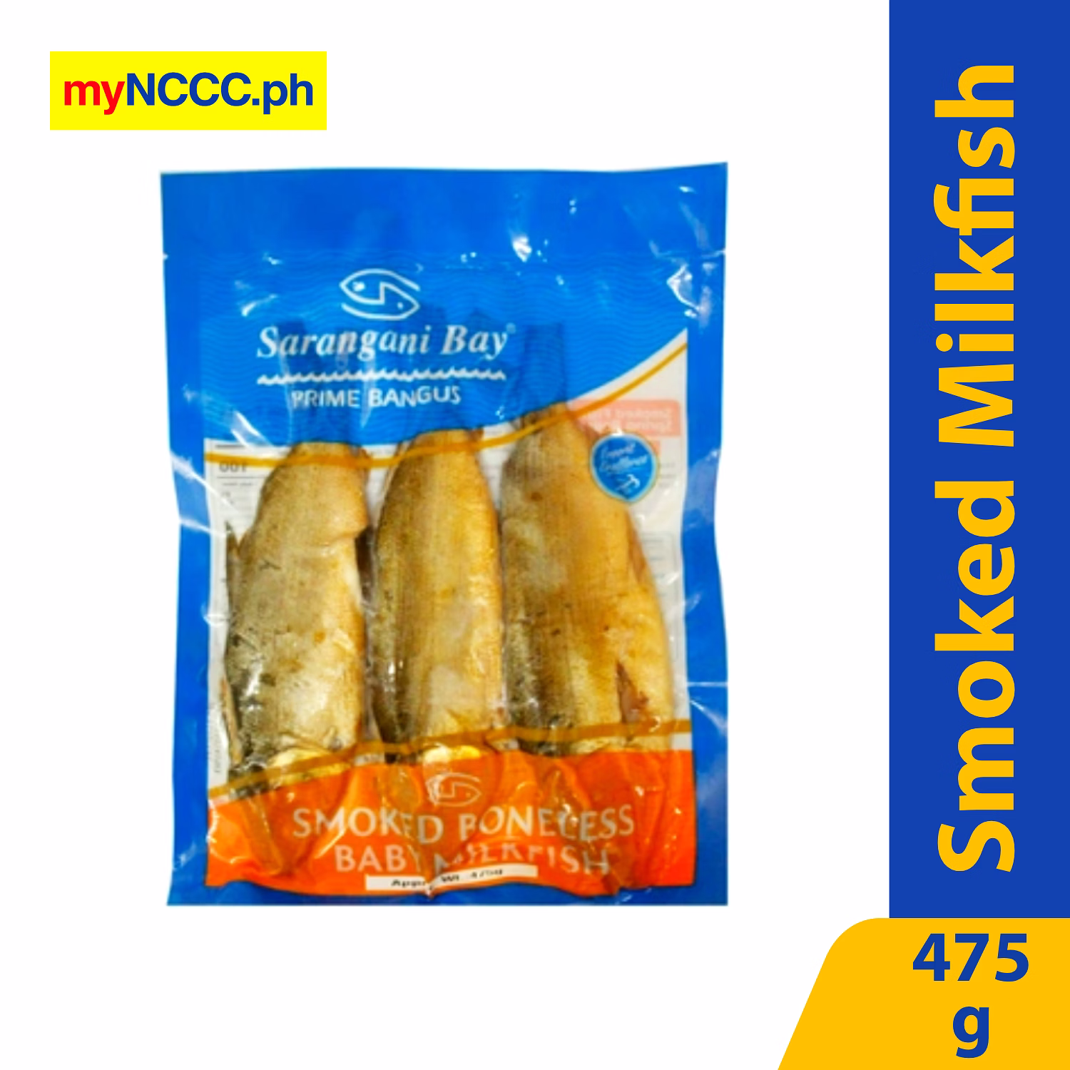 Sarangani Bay Milkfish Smoked Deboned Baby 400-480g - | NCCC Online Store
