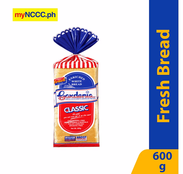 Gardenia Classic White Bread Regular Slice 600g - | NCCC Online Store