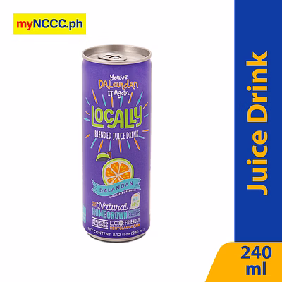 Locally Blended Juice Drink Dalandan 240ml - | NCCC Online Store
