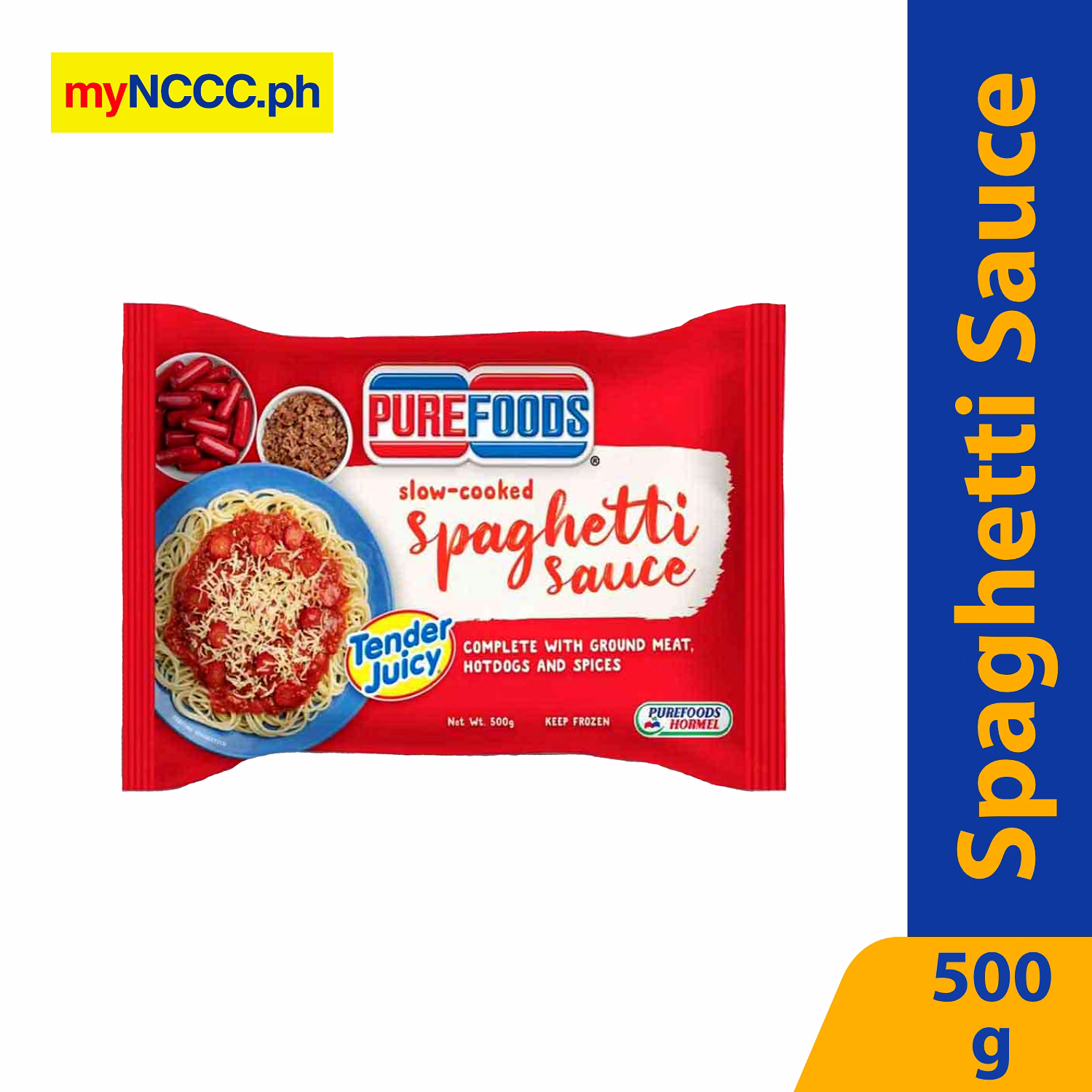 Purefoods Slow-cooked Spaghetti Sauce 500g - | NCCC Online Store