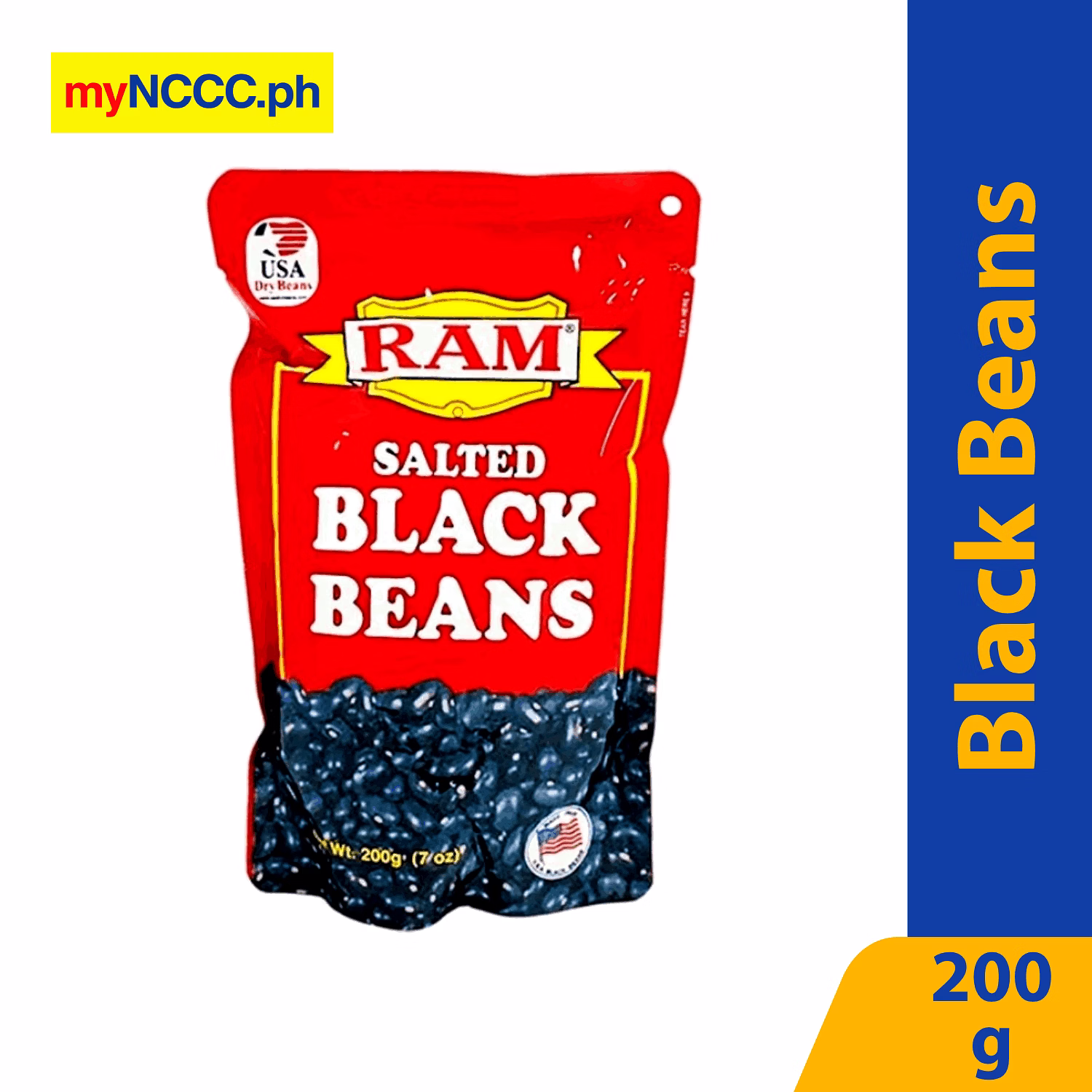 Ram Salted Black Beans Stand-Up Pouch 200g - | NCCC Online Store