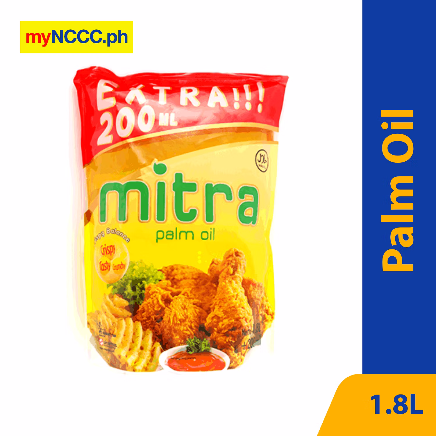 Mitra Palm Olein Stand-up Pouch 1.8L - | NCCC Online Store