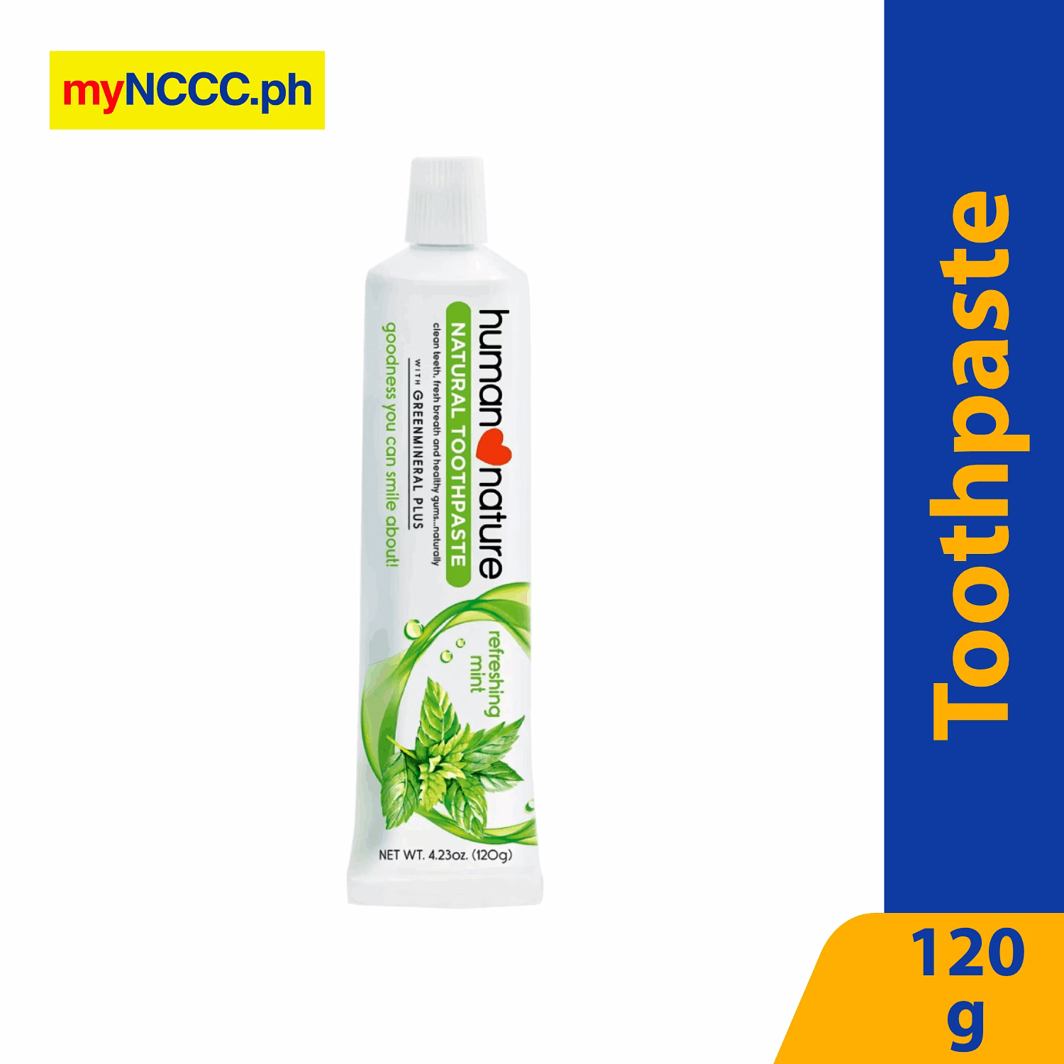 Human Nature Natural Toothpaste 120g - | NCCC Online Store