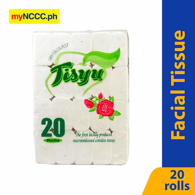Tisyu Bathroom Tissue Coreless 20s - | NCCC Online Store