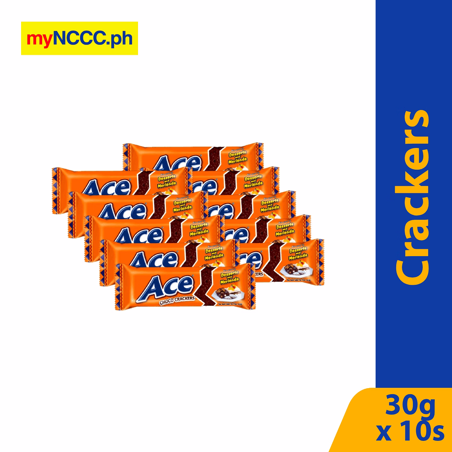 Ace Choco Munch Cracker 30gx10s - | NCCC Online Store