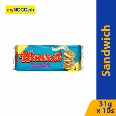 Hansel Milk Sandwich 31gx10s - | NCCC Online Store