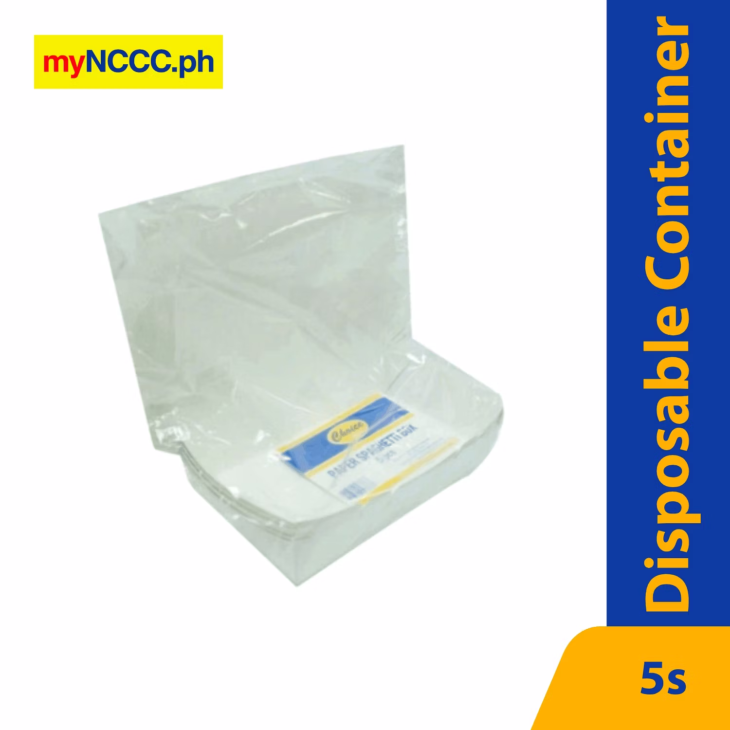 Choice Paper Spaghetti Box Small 5s - | NCCC Online Store