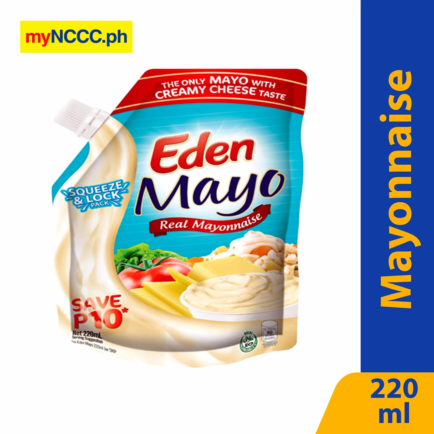 Eden Mayo Stand-up Pouch 220ml - | NCCC Online Store