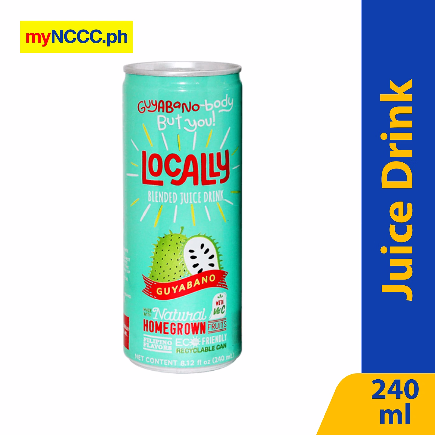 Locally Blended Juice Drink Guyabano 240ml - | NCCC Online Store