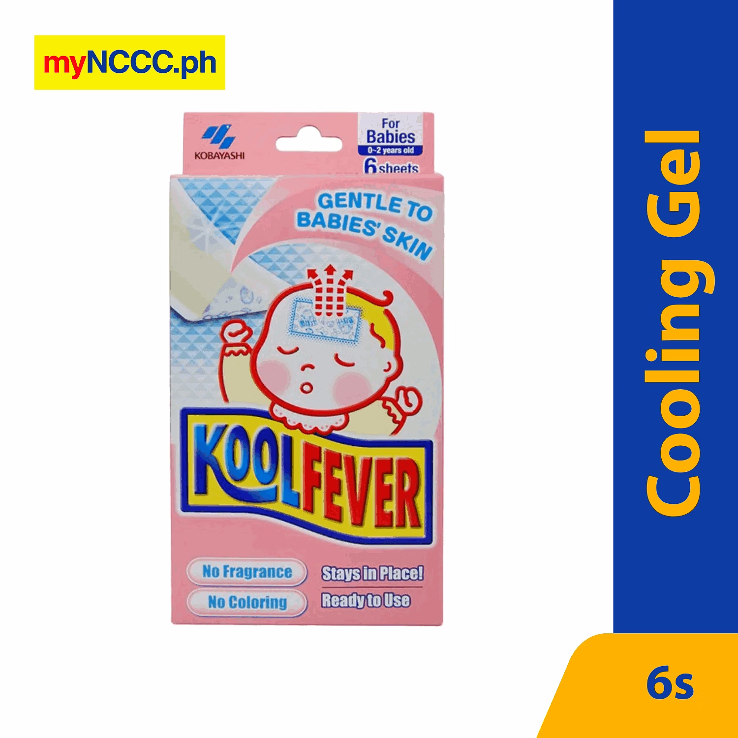 Kool Fever Gentle To Babies Skin 6 Sheets - | NCCC Online Store