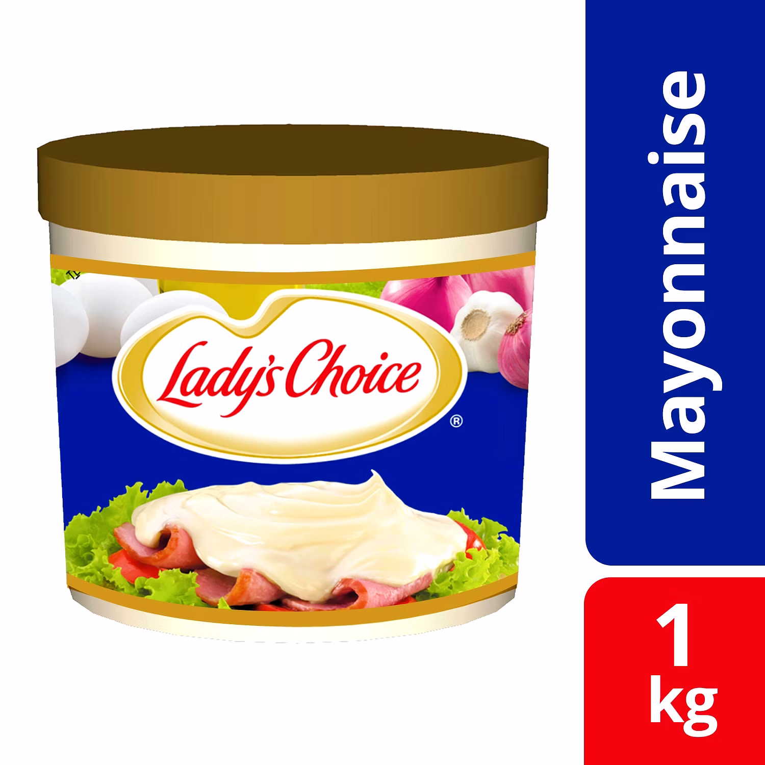 Lady's Choice Real Mayonnaise 1kg - | NCCC Supermarket