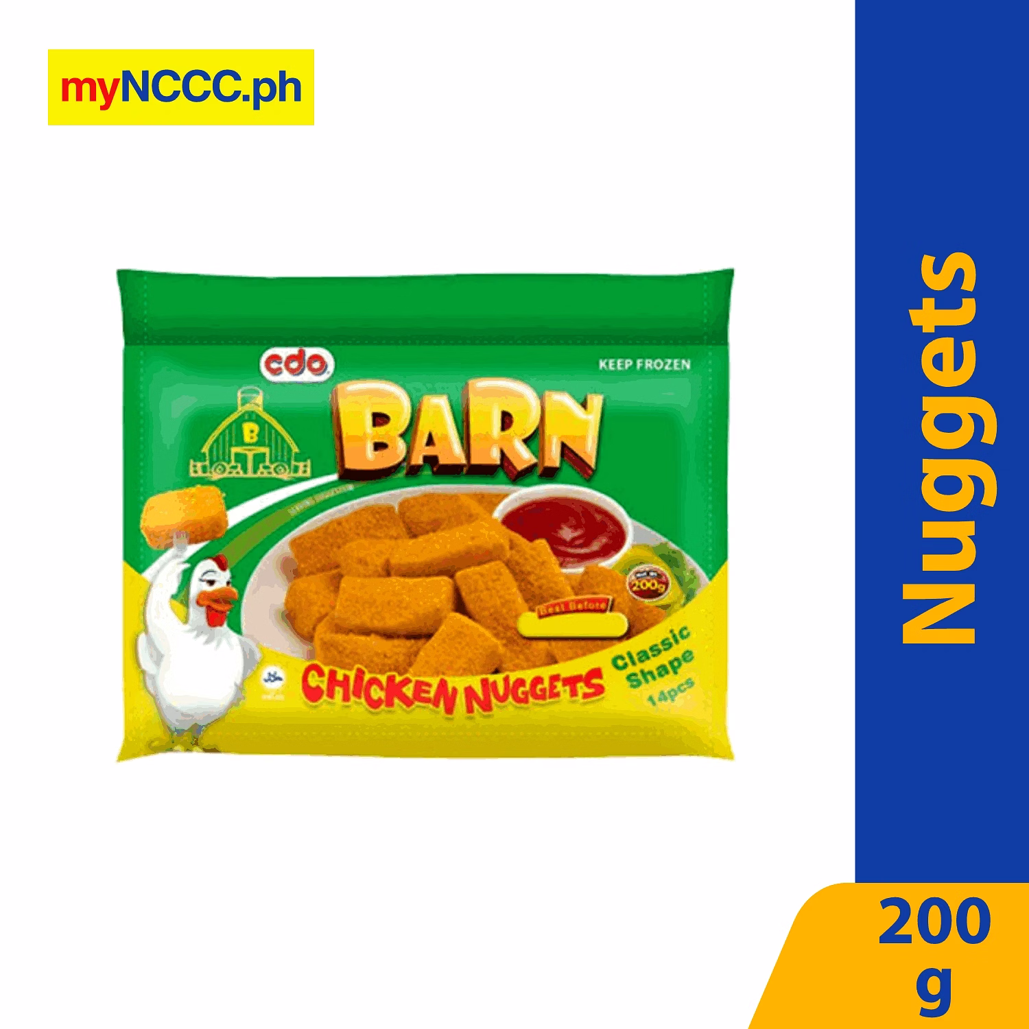 CDO Barn Chicken Nuggets Classic Shape 14s 200g - | NCCC Online Store