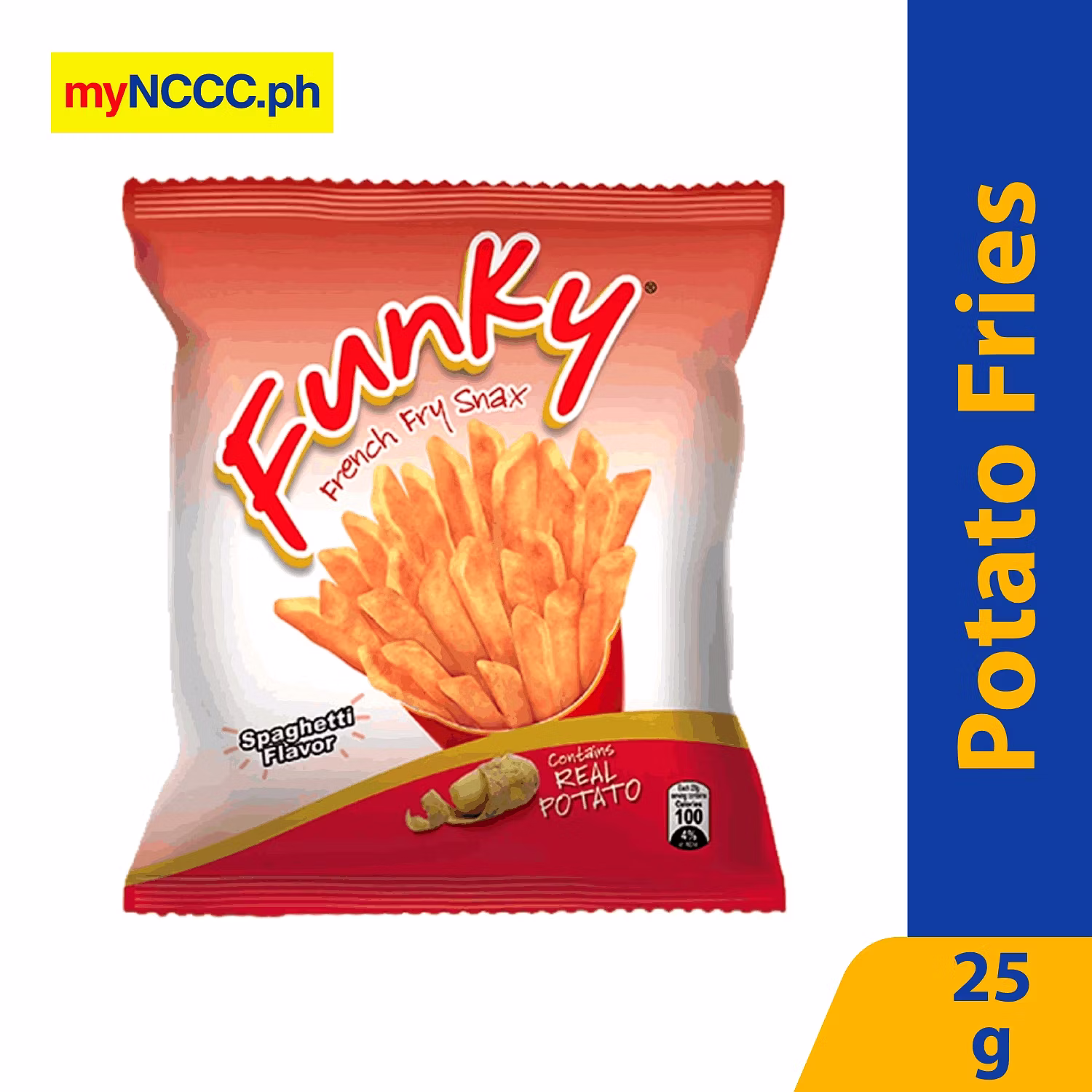 Funky French Fry Snax Spaghetti Flavor 25g - | NCCC Online Store