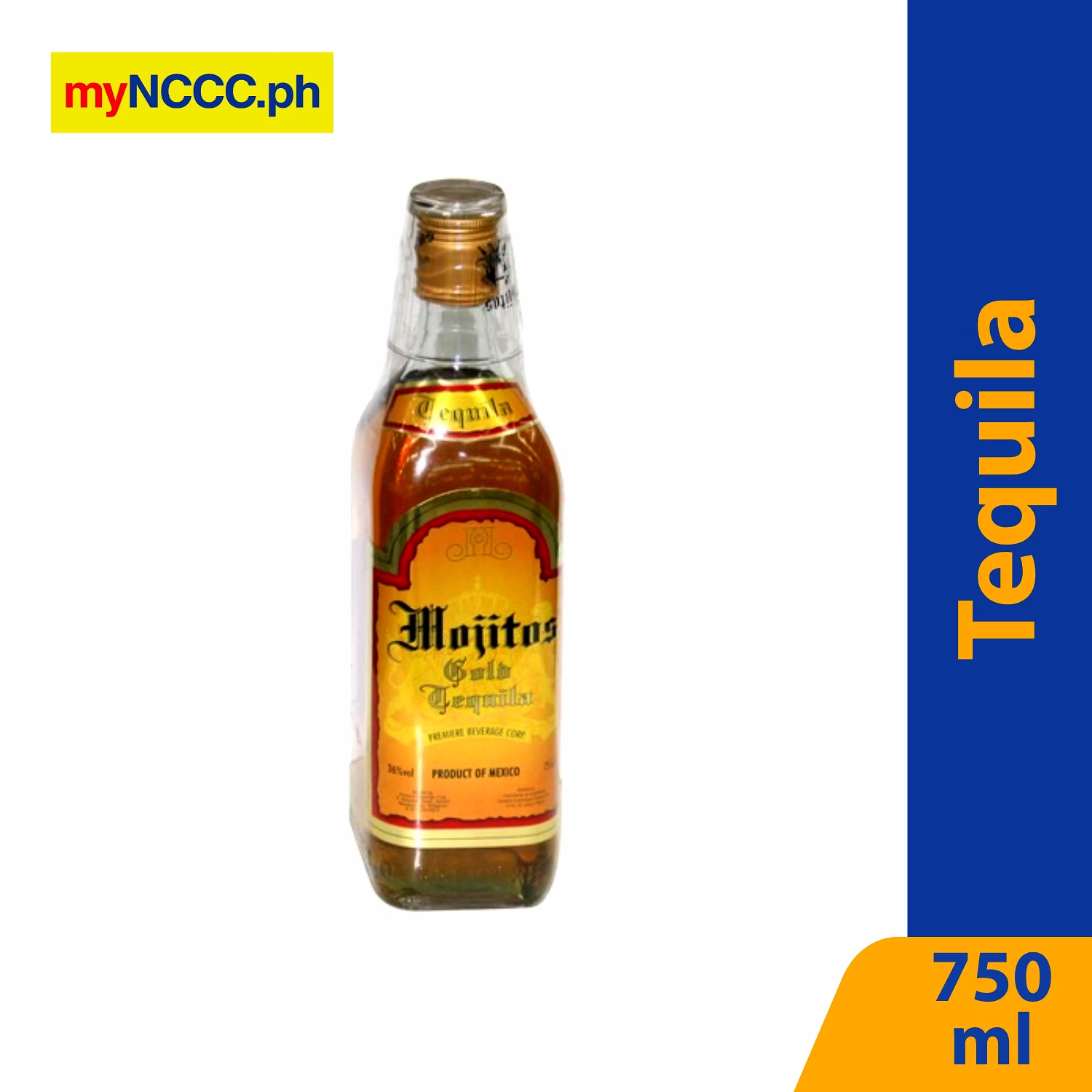 Mojitos Gold Tequila 750ml - | NCCC Online Store