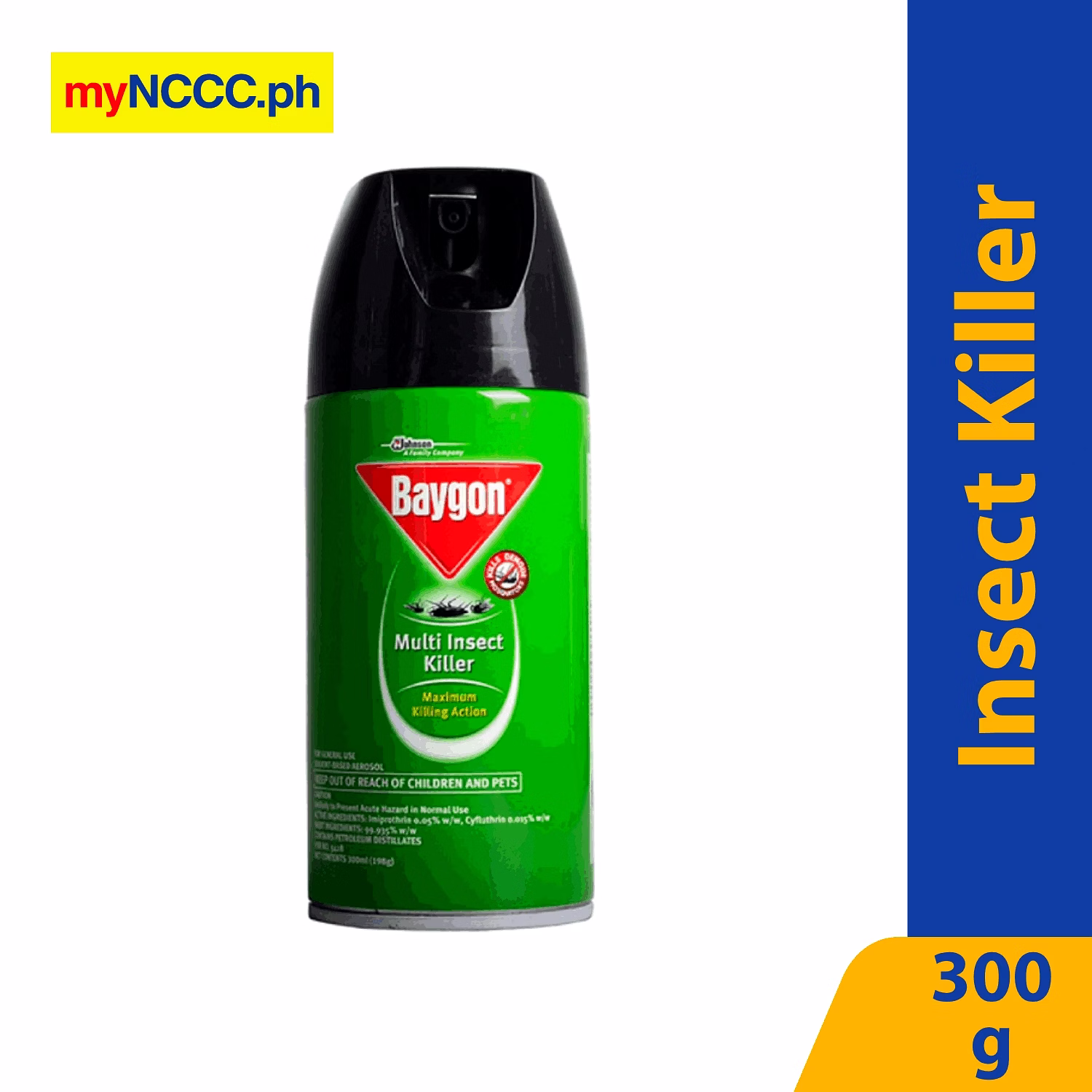 Baygon Total Insect Killer Orig Formula 175g 300ml - | NCCC Online Store