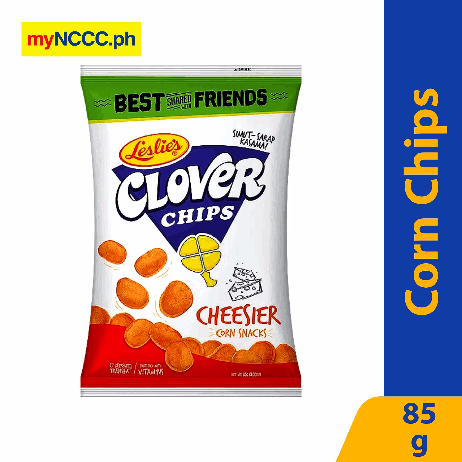 Clover Chips Cheesier 85g - | NCCC Online Store