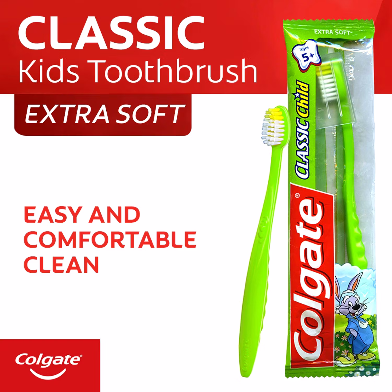 Colgate Toothbrush Classic Child Flow Wrap - | NCCC Online Store