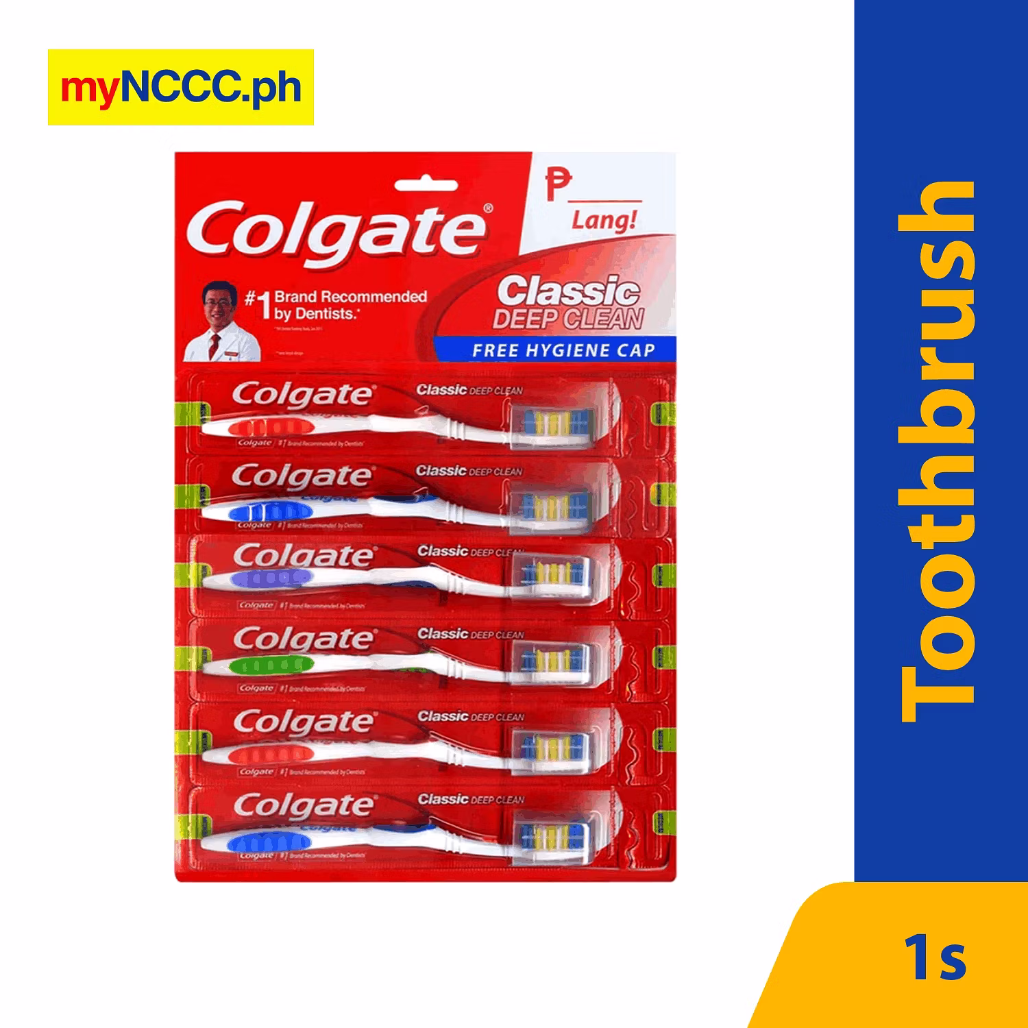 Colgate Toothbrush Classic Deep Clean Hanging Mat - | NCCC Online Store