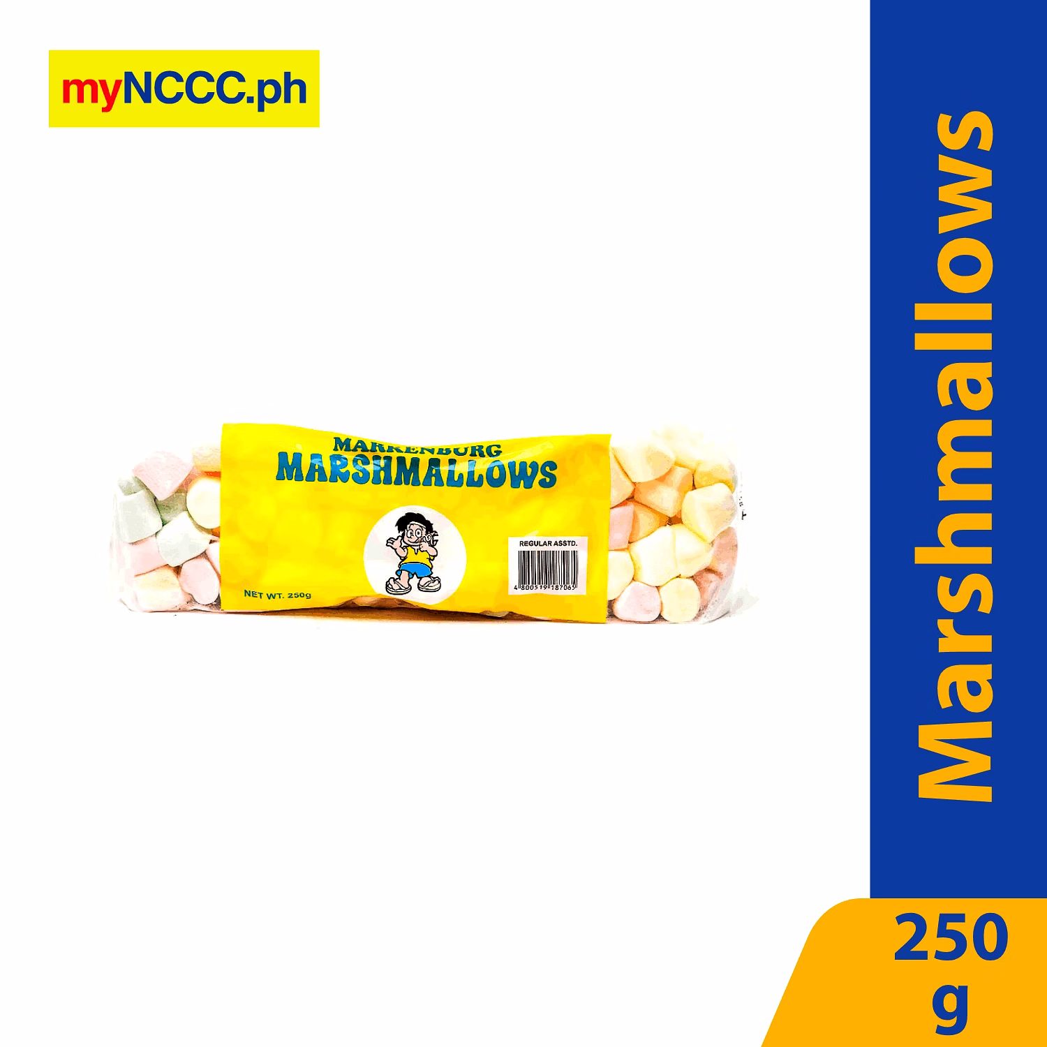 Markenburg Marshmallows Regular Assorted 250g - | NCCC Online Store