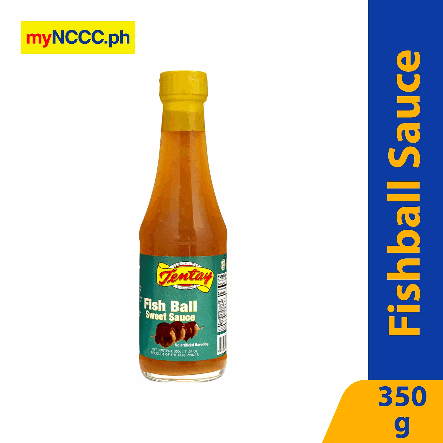 Tentay Fishball Sauce Sweet Glass Bottle 350g - | NCCC Online Store