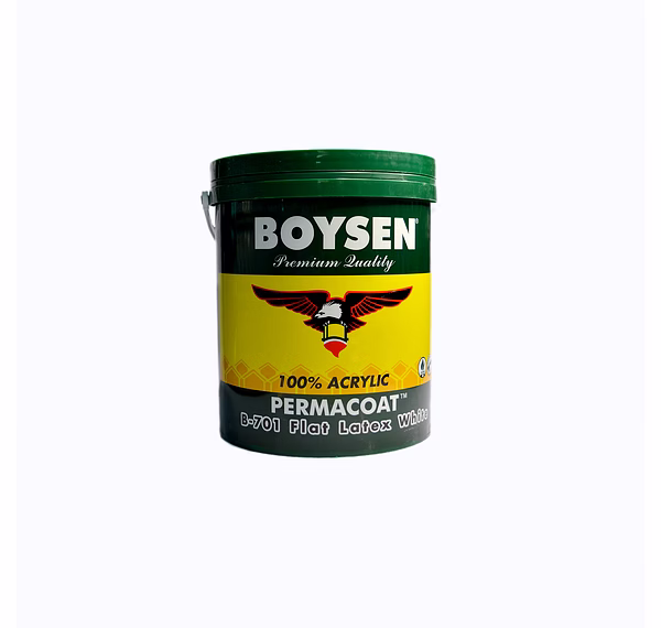 Boysen Permacoat Flat Latex - 1l, White | NCCC Online Store