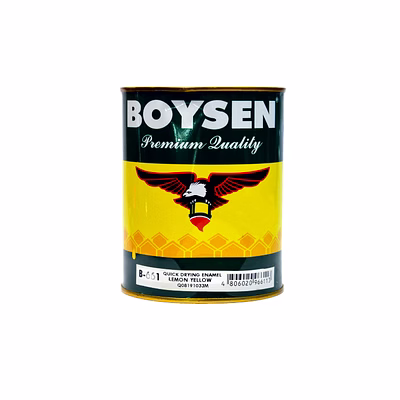 Boysen Quick Drying Enamel (250ML-4L) - Lemon Yellow, 1l | NCCC Online ...