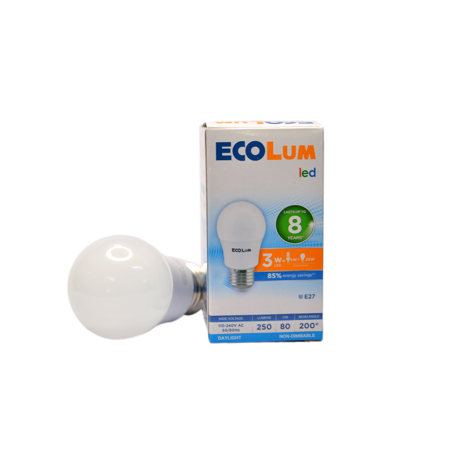 Ecolum Led Bulb Daylight E27 - 13w, 13w | NCCC Online Store