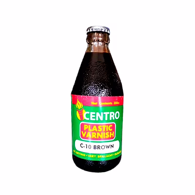 Centro Plastic Varnish 350cc - Brown | Palawan Mall