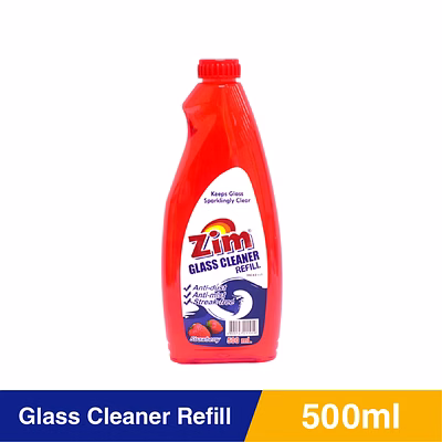 Zim Glass Cleaner Strawberry Refill - 500ml | NCCC Online Store